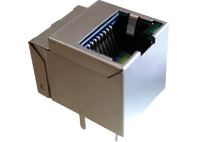 중국 HFJV1-2450-L78RL 수직 RJ45 잭 10/100BASE-TX 자석 이더네트 연결관 판매용