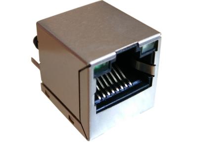 중국 HFJV1-S114-L51RL 수직 RJ45 잭, HFJV1-S114-L72RL10BASE-T 여과기 PCB 잭 판매용