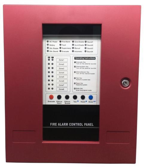 Conventional 4/8/16 Zone Fire Alarm Control Panel for Automatic Fire Fighting System
