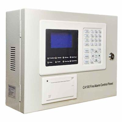 China Addressable Fire Detection And Alarm System CA100 Addressable Fire Alarm System for Small Buildings with 254 Control Points and 1 Loop Capacity and CA100 Panel Fire Safety Alarm System for sale