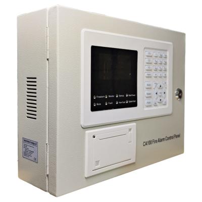 China Addressable Fire Detection And Alarm System CA100 Addressable Fire Alarm System for Small Buildings with 254 Control Points and 1 Loop Capacity and CA100 Panel Fire Safety Alarm System for sale