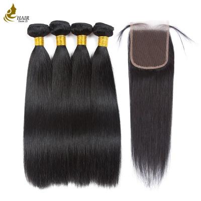 Cina I capelli Wave diritto impacchettano i capelli umani di Remy dell'indiano, estensioni reali dei capelli in vendita