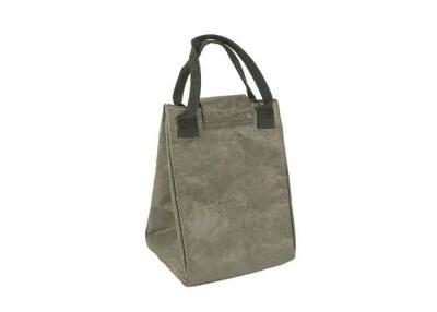 Chine OEM Tyvek sac de déjeuner isolé gris refroidisseur sac à main Velcro fermeture à vendre