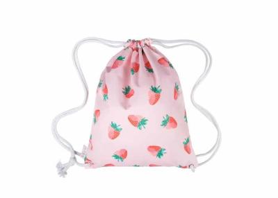 Cina personalizzato rosa digitale pieno Stampato Zaino a corda con cinture regolabili in vendita