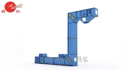 China tipo elevador de 22kw Z de cubo del molino de arroz para los materiales resistentes del álcali en venta