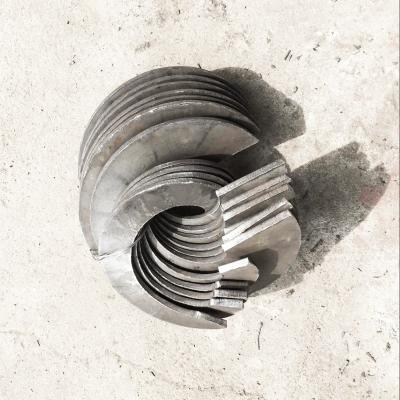 Cina Lama non continua laminata a freddo di spirale di volo della vite di Aprts della vite di volo di spirale del trasportatore sezionale della lama in vendita