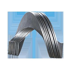 Cina Lama non continua laminata a freddo di spirale di volo della vite di Aprts della vite di volo di spirale del trasportatore sezionale della lama in vendita