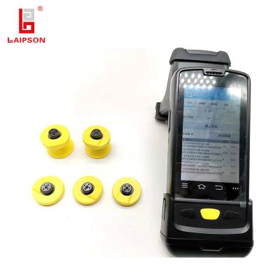 중국 30mm 3 미터를 가진 Tamperproof Rfid Uhf 동물성 귀 꼬리표 돼지 양 가축 판매용