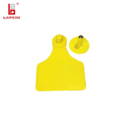 China 80MM 62MM Uhf Cattle Tags With Serial Numbers for sale