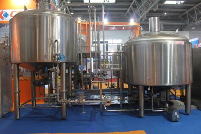 Chine Main de système de brassage de bière de guichetier de l'acier inoxydable 316 ou contrôle automatique à vendre