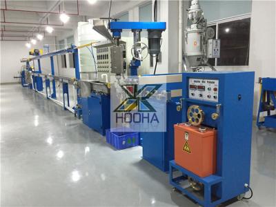 China Één Schroef 25/1 OD van de de Kabeluitdrijving van pvc de productielijn van de de Machinehoge snelheid Te koop
