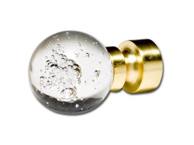 中国 注文の水晶カーテンの Finials 販売のため