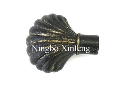 Cina Finials dell'estremità di asta della tenda di 25mm in vendita