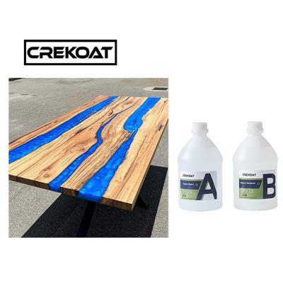 중국 Crystal Clear Liquid Glass Epoxy Resin For River Table Casting 판매용