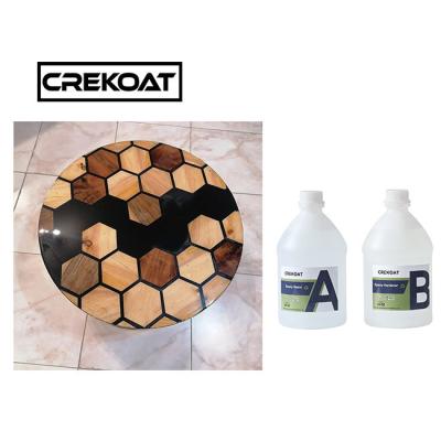 중국 Crystal Clear Liquid Glass Epoxy Resin For River Table Casting 판매용
