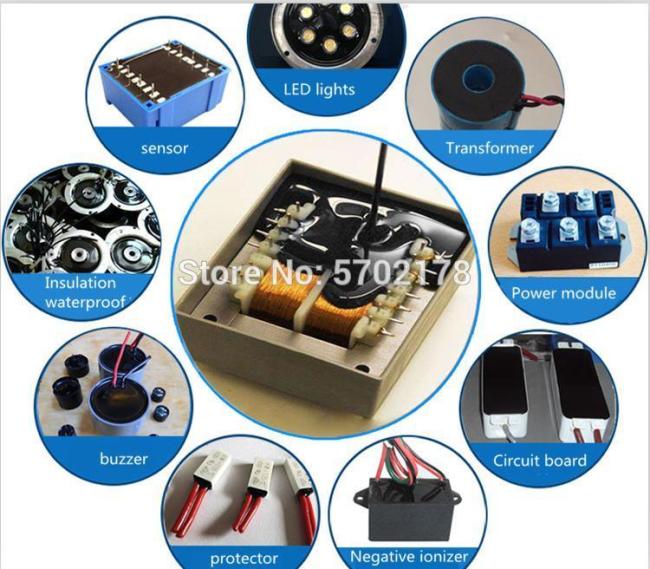2 Component Resin Potting Compound Machine for Electronic Components Encapsulation