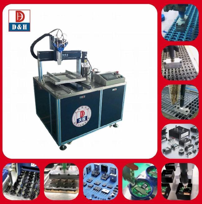 Auto PU Adhesive Epoxy Resin Potting Machine Ab Glue Dispenser Two Component Filling Dispenser Glue Dispensing Machine