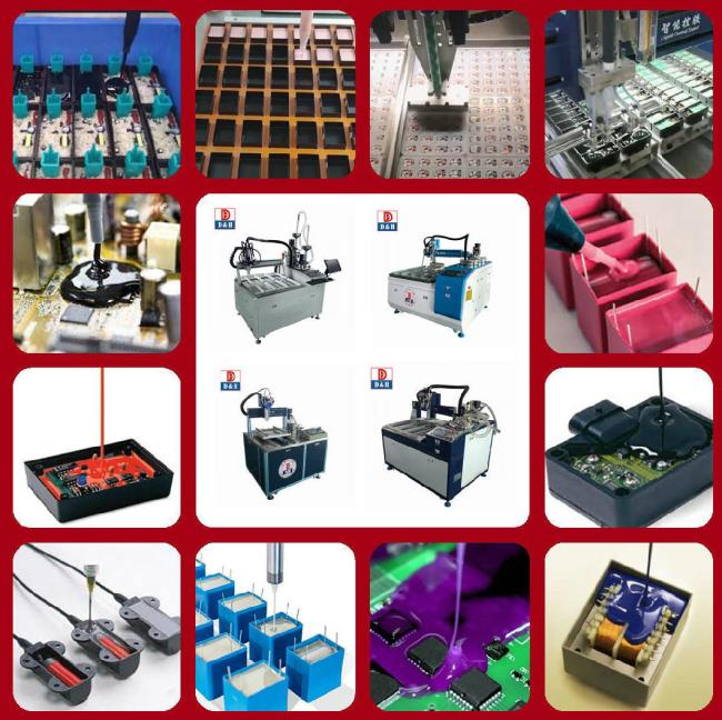 Silicone Adhesive Glue Dispensing Machine Ab Glue Full-Auto Dispensing Machine From China Daheng