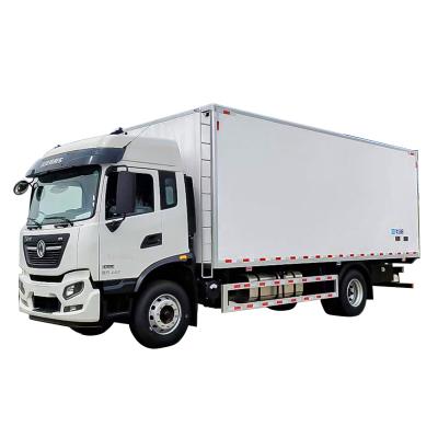 China DFAC 15-16 Tons Refrigerator Truck Hot Metal Refrigerated Truck Fish Hook Refrigerator Van Maximum Torque Nm 1500-2000Nm for sale