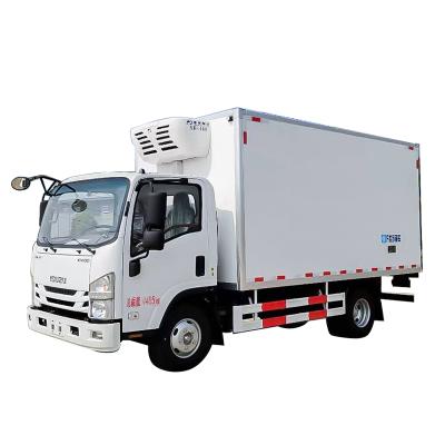China Qingling Isuzu 4.2m Refrigerated Car Maximum Torque Nm ≤500Nm and Engine Capacity 4L with Constant Temperature Insulation for sale