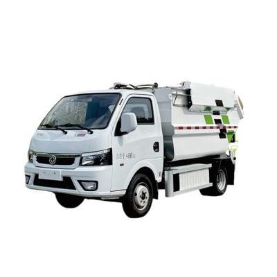 China Pure Electric and Waste Management Dongfeng 4.5-Tonne Autonomous Self-Handling Garbage Truck for Custom's Requirement for sale