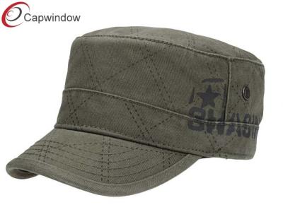 Cina Da ogni parte della stella stampata i cappelli di baseball militari hanno lavato il tessuto del denim per gli uomini in vendita