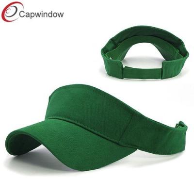 Cina Cotone spazzolato pesante verde di lusso delle visiere di Sun di tennis per unisex in vendita