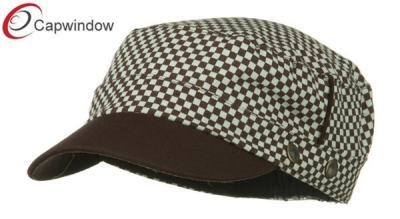 Cina Cappelli di baseball militari della corona del controllore di Brown, berretti da baseball puri molli dell'esercito del cotone in vendita