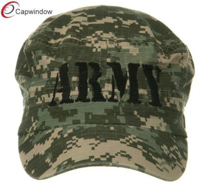 Cina Cappelli di baseball militari lavati ACU piani del cotone di Digital dell'esercito americano Dell'esercito con Bill curvo e la chiusura del fermaglio in vendita