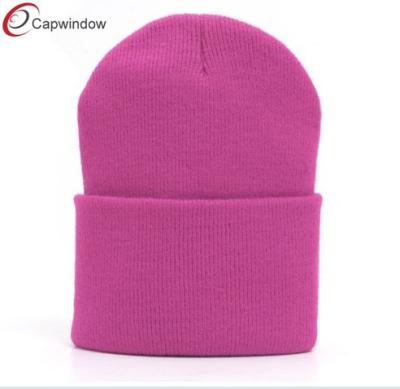 Cina Cappello di inverno del Beanie tricottato normale lungo multicolore con acrilico per unisex in vendita
