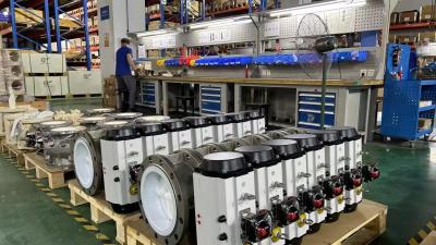 China A75 Flanged Double Offset Butterfly Valves for sale