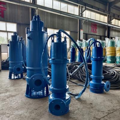 Chine Pompes submersibles électriques à trois phases de 22 kW pour le drainage des inondations à vendre
