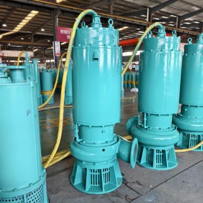 WQ 37kW 50hp Submersible Pump For Municipal Wastewater In Urban Areas Non Clog