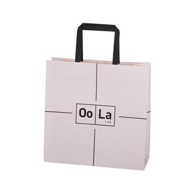 Cina l'imballaggio bianco della carta kraft di 230gsm insacca il rettangolo per i gioielli dell'abbigliamento in vendita