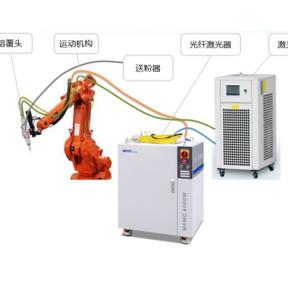 中国 4000ワット自動レーザーの溶接工を処理するロボティック腕3D 販売のため