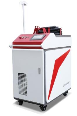 中国 二重振子携帯用レーザーの溶接工1000W 1500Wの調節可能な点 販売のため