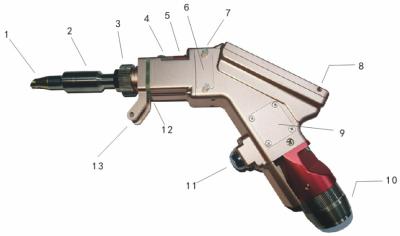 Cina saldatore tenuto in mano 1080nm Maxphotonics del laser di 2000W CW con il mittente automatico del cavo in vendita
