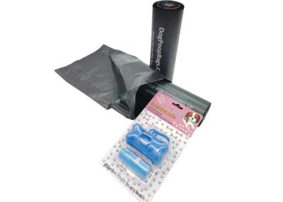Cina Borse riutilizzabili riciclabili dell'HDPE del rotolo 0,7 Mil Dog Waste Poop Bags in vendita