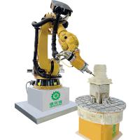 Quality Automatic Stone Sculpture Carving Machine Stone Engraving Machine 3D 7 Axis Kuka Robot for sale