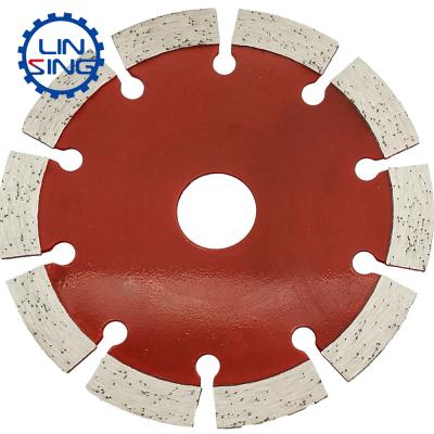 Cina 6 1/2in Lunghezza lama Diamante Maglia Turbo Taglio lama disco per pesante e taglio in vendita