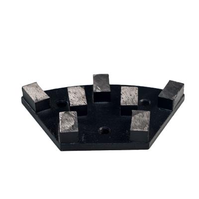 Cina Blocco di piastra di dischi di laminazione di diamanti per riparazione di pavimenti in cemento marmoreo e livellamento in vendita