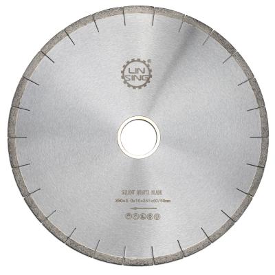 Cina Alta velocità di taglio utensili di diamante D400mm Silent Diamond Saw Blade per il taglio di quarzo pietra in vendita