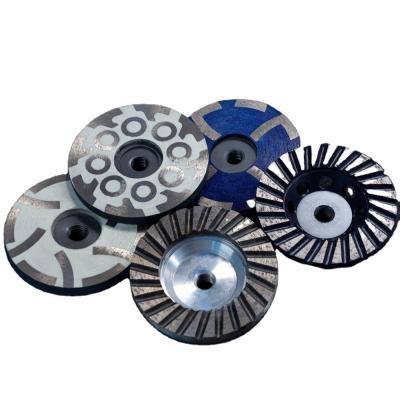 Cina 125 mm abrasivo di pietra diamante Turbo Saw Blade Rotte di tazza di macinazione connessione 22.23 in vendita