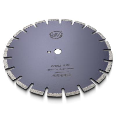 Cina Linsing Diamond Segmented Wet Cutting Disk 14 pollici 350 mm Cerchio circolare per cemento e asfalto in vendita