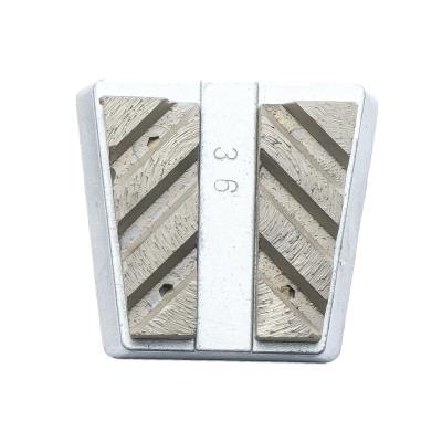 China Duração de vida e alta nitidez Abrasivo de ligação metálica de Frankfurt para moagem de pisos de concreto à venda
