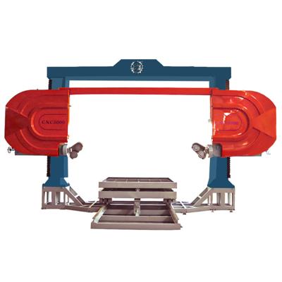 中国 石産業 6800 kg 自動 CNC ダイヤモンドワイヤー 石のプロファイリング 平方 販売のため