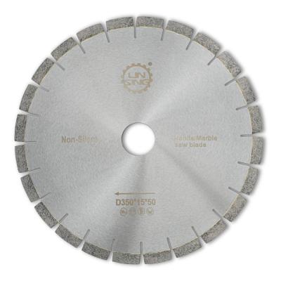 Cina Supporto ODM Segmento di taglio di diamanti D350mm personalizzato per blocchi di marmo e granito in vendita