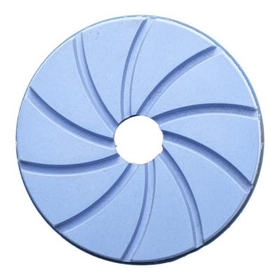 中国 80/100/120/150/180/200/230mm スナイルロック 石辺磨き用の樹脂磨きパッド 販売のため