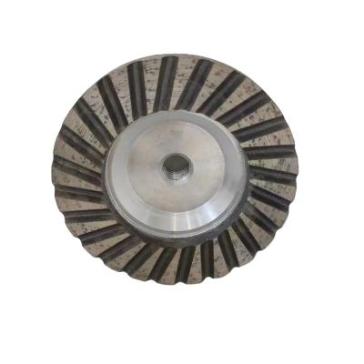 Cina 125mm Customized OEM Support Diamond Resin Filled Cup Wheel per la rottura del marmo di granito in vendita