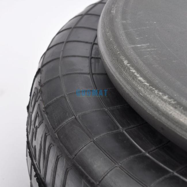 W01m586100 Single Convoluted Air Spring Guomat No. 1b53014 3/4 NPT Air Inlet Two Ply Bellows
